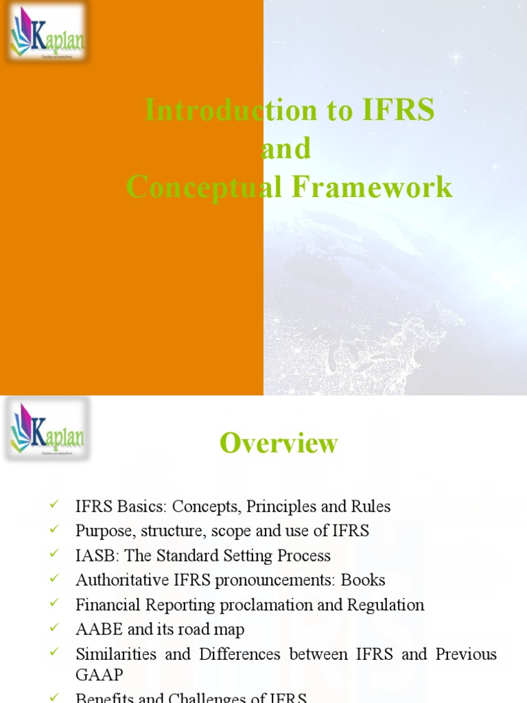 A Int & Conceptual Framework Final | PDF | International Financial Reporting Standards | Fair Value