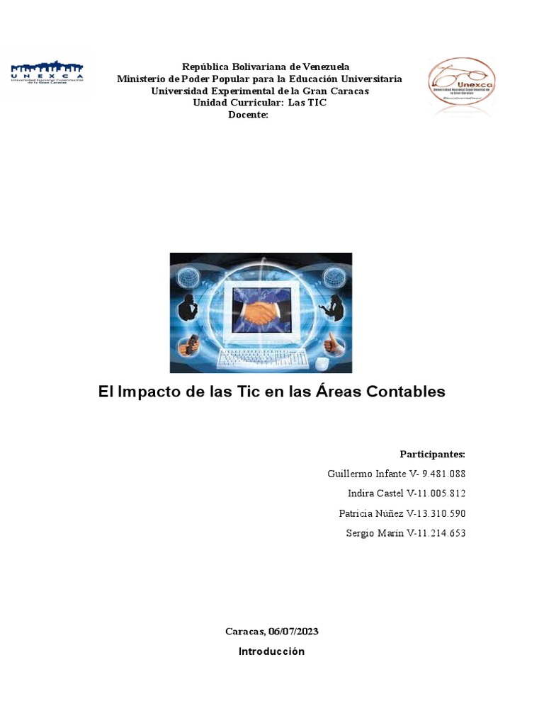 Como Se Estructura Las Areas Contables | PDF | Contabilidad ...