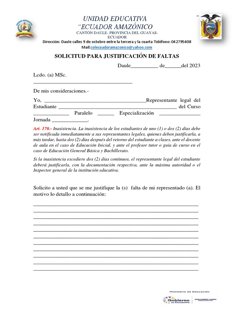 Solicitud de Asistencia | PDF