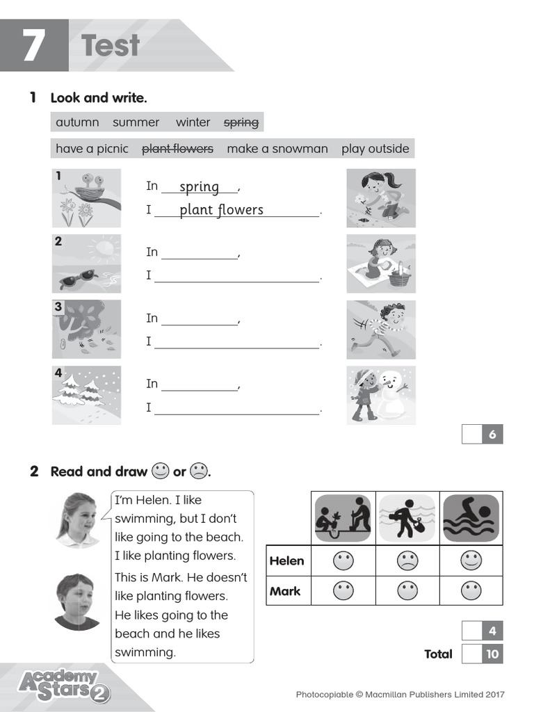 AS TRC2 U7 Test | PDF