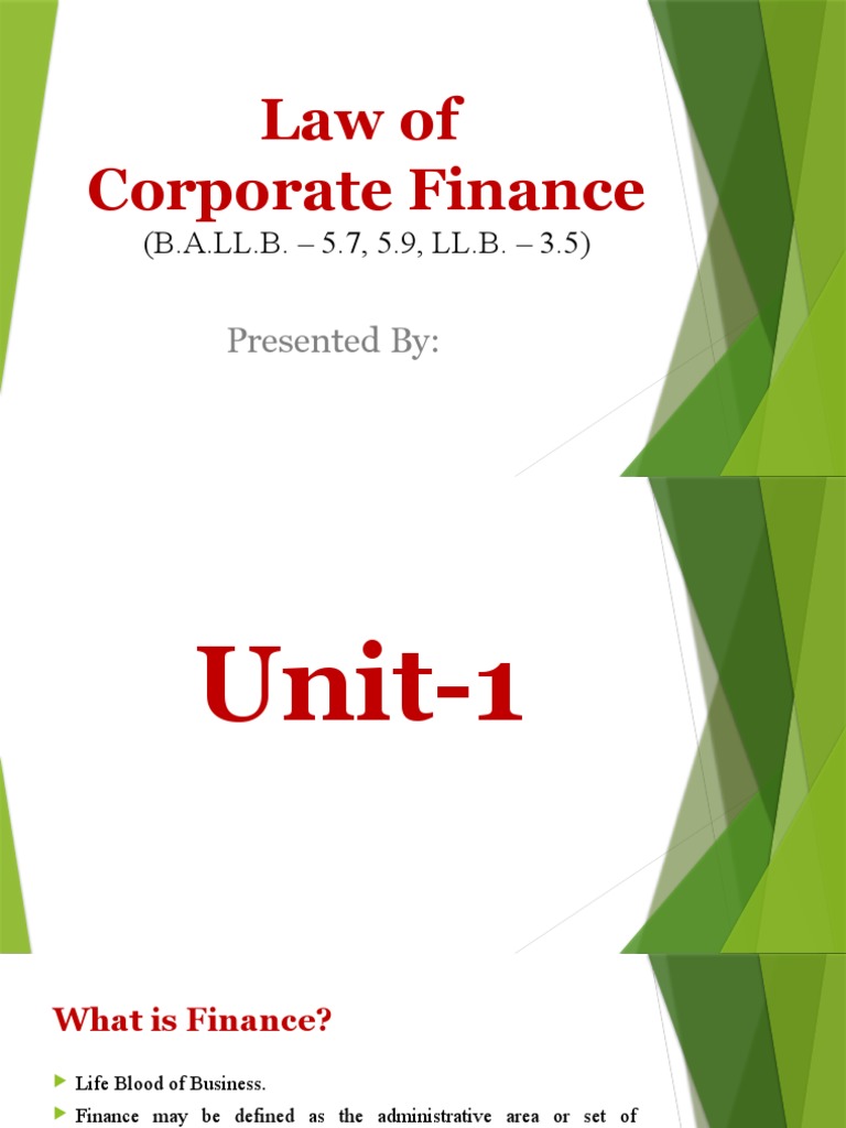 Corporate Finance PPT 1 | PDF | Share Repurchase | Stocks