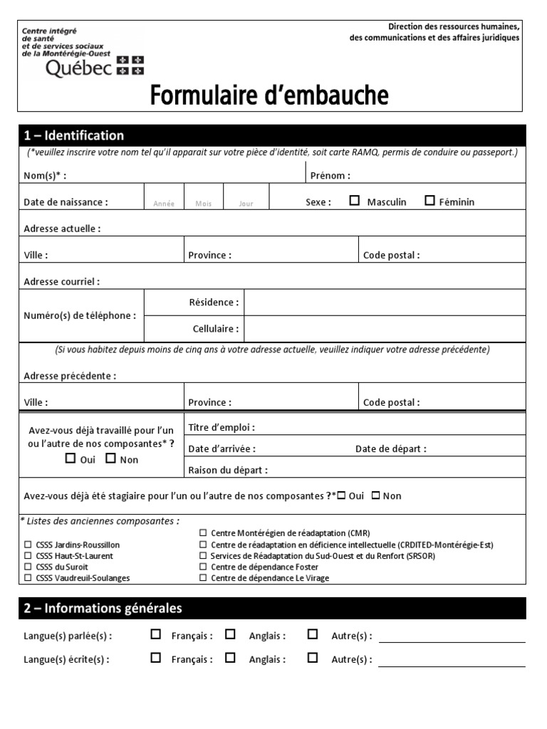 formulaire_embauche_0 | PDF