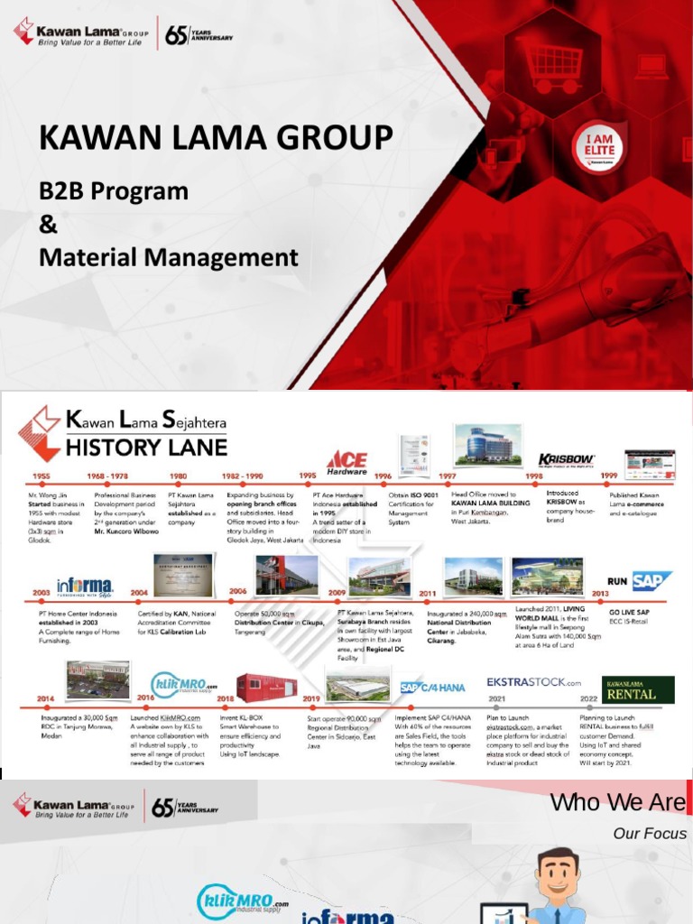 KAWAN LAMA GROUP - B2B&MaterialMgmt | PDF | Supply Chain | Business