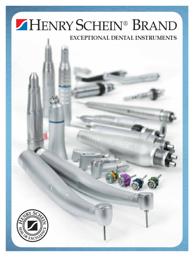 Henry Schein Brand Handpieces | PDF | Manufactured Goods