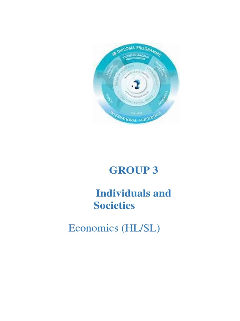 Group 3 - IBDP - ECONOMICS - Handbook - 2023-25 | PDF | Economics | Essays