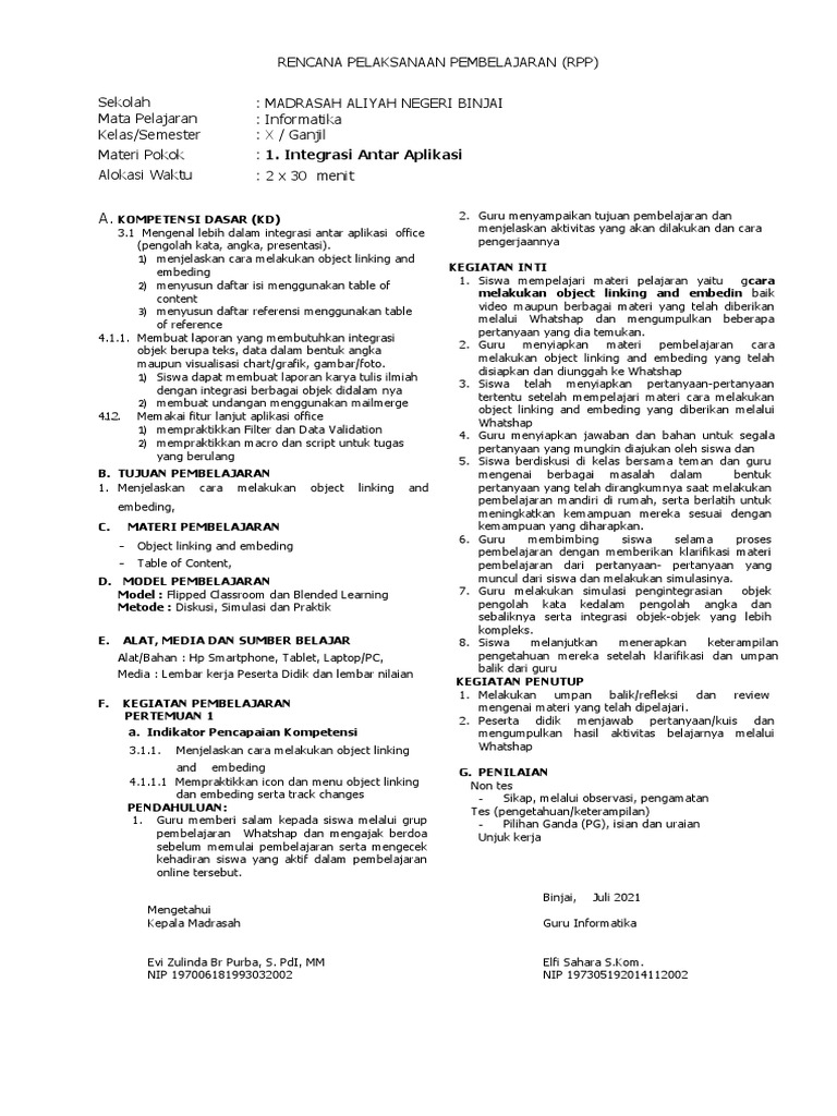 RRP 1. Integrasi Antar Aplikasi Dan Fitur Lanjut Aplikasi | PDF