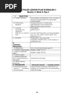 A Detailed Lesson Plan in English 2 (Language) | PDF | Lesson Plan ...
