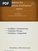 ADF Vision Requirements General | PDF | Visual Acuity | Myopia