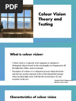 HRR Colour Vision Test Procedure | PDF