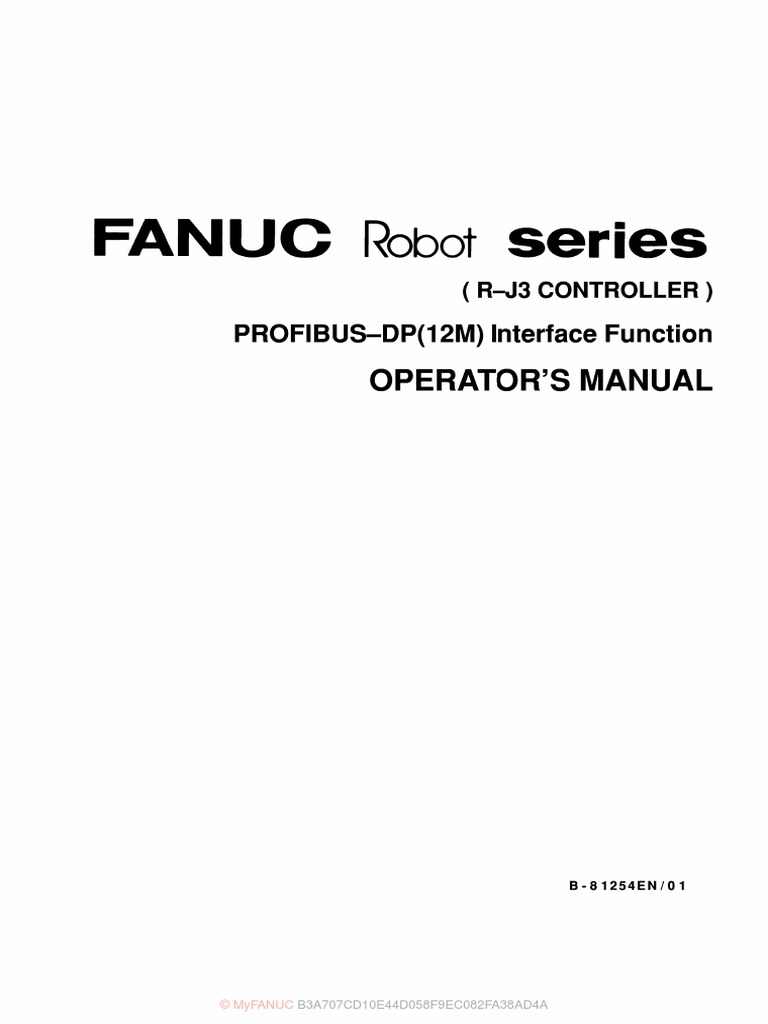 r-j3 Profibus-Dp (12m) Interface | PDF | Input/Output | Electromagnetic Interference
