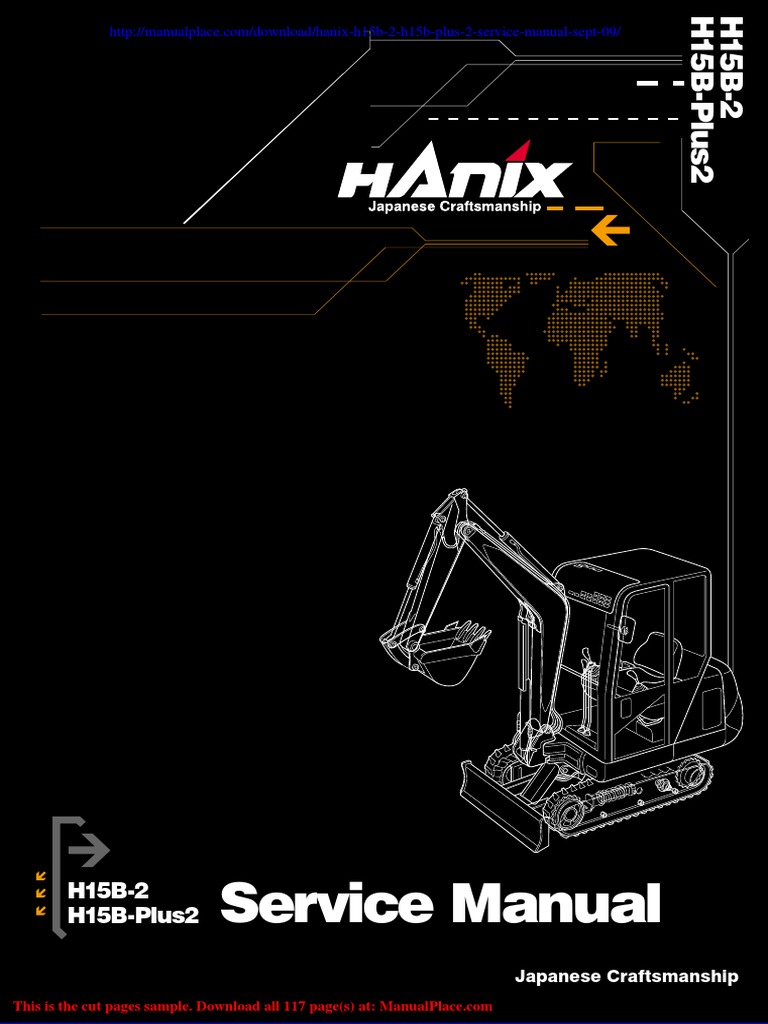 Hanix H15B-2 & Plus2 Service Manual | PDF | Engines | Truck