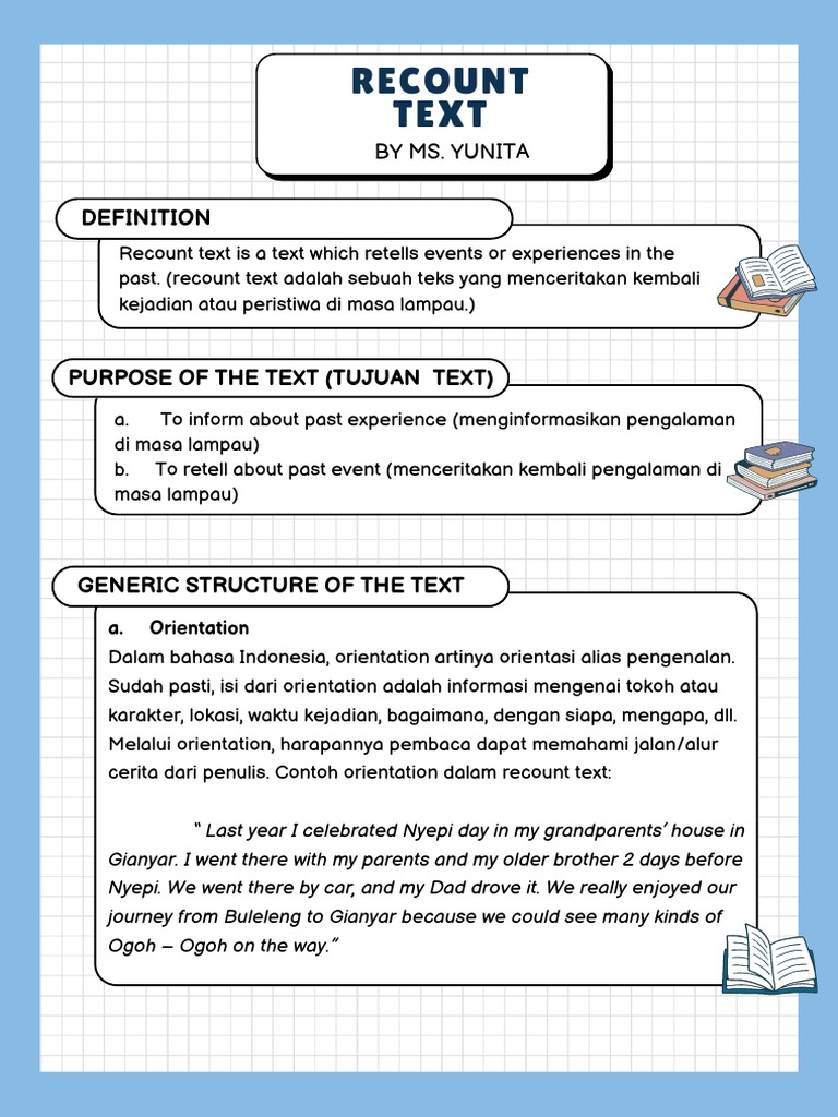 Recount Text LKPD | PDF