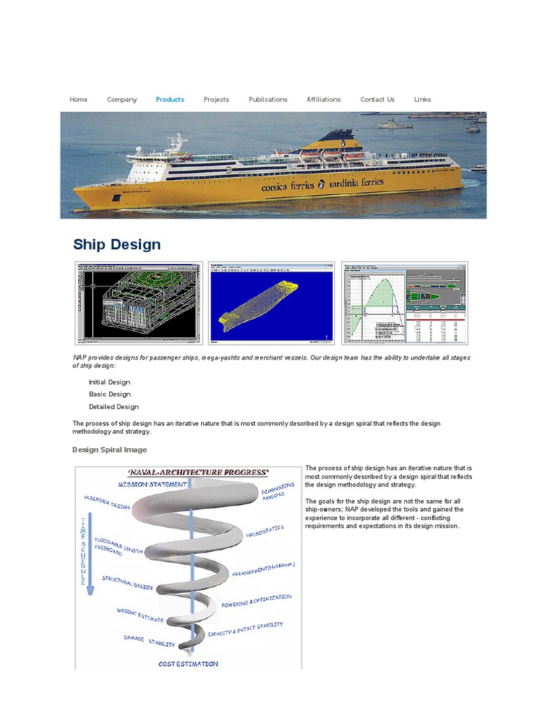 NAP Shipdesign Process | PDF | Naval Architecture | Ships