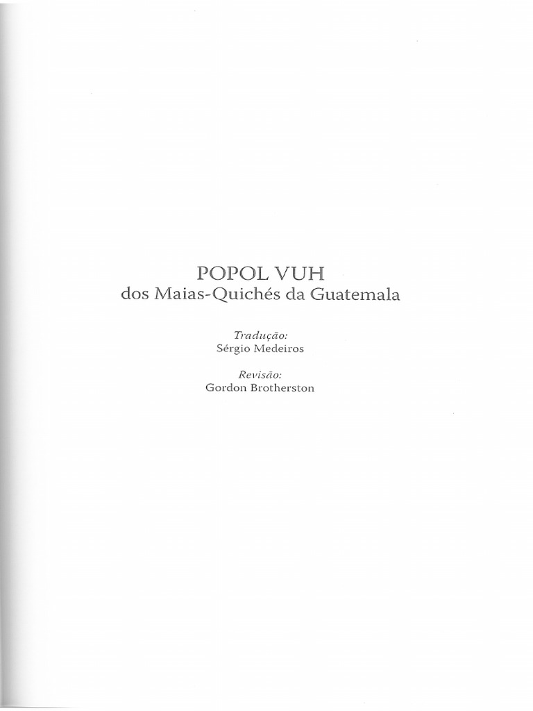 Popol Vuh | PDF