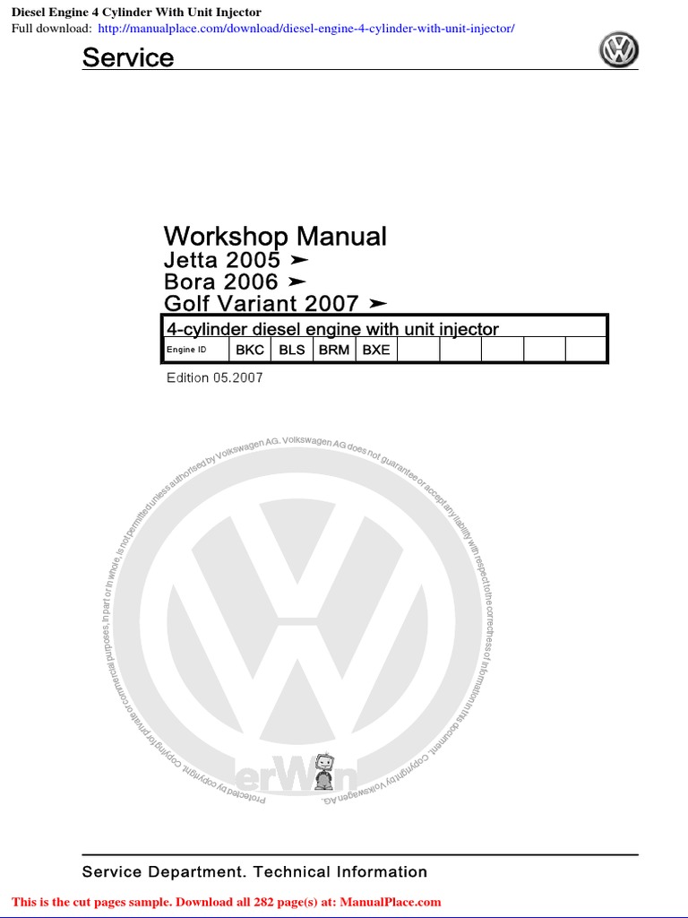 Diesel Engine 4 Cylinder With Unit Injector | PDF | Propulsion | Engines