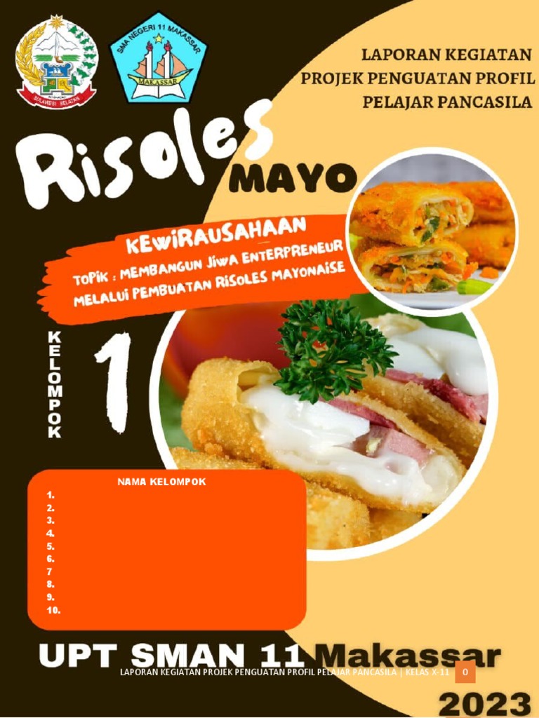 Laporan Risol Mayo | PDF