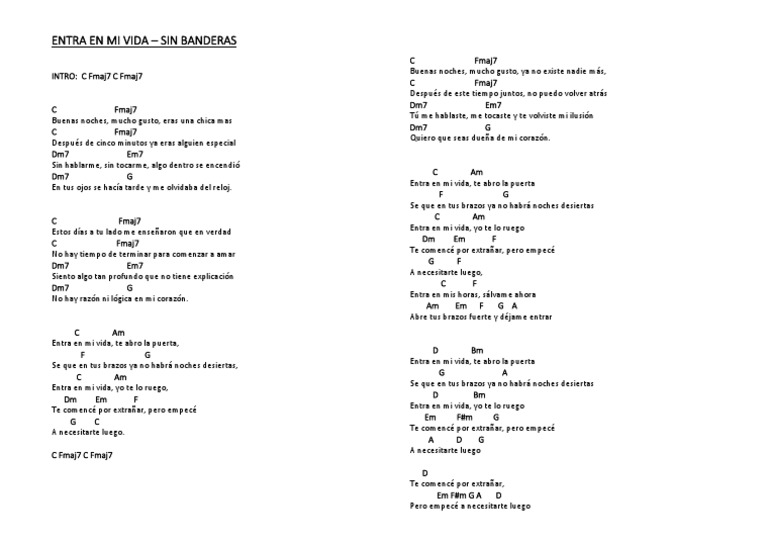 Entra en Mi Vida | PDF