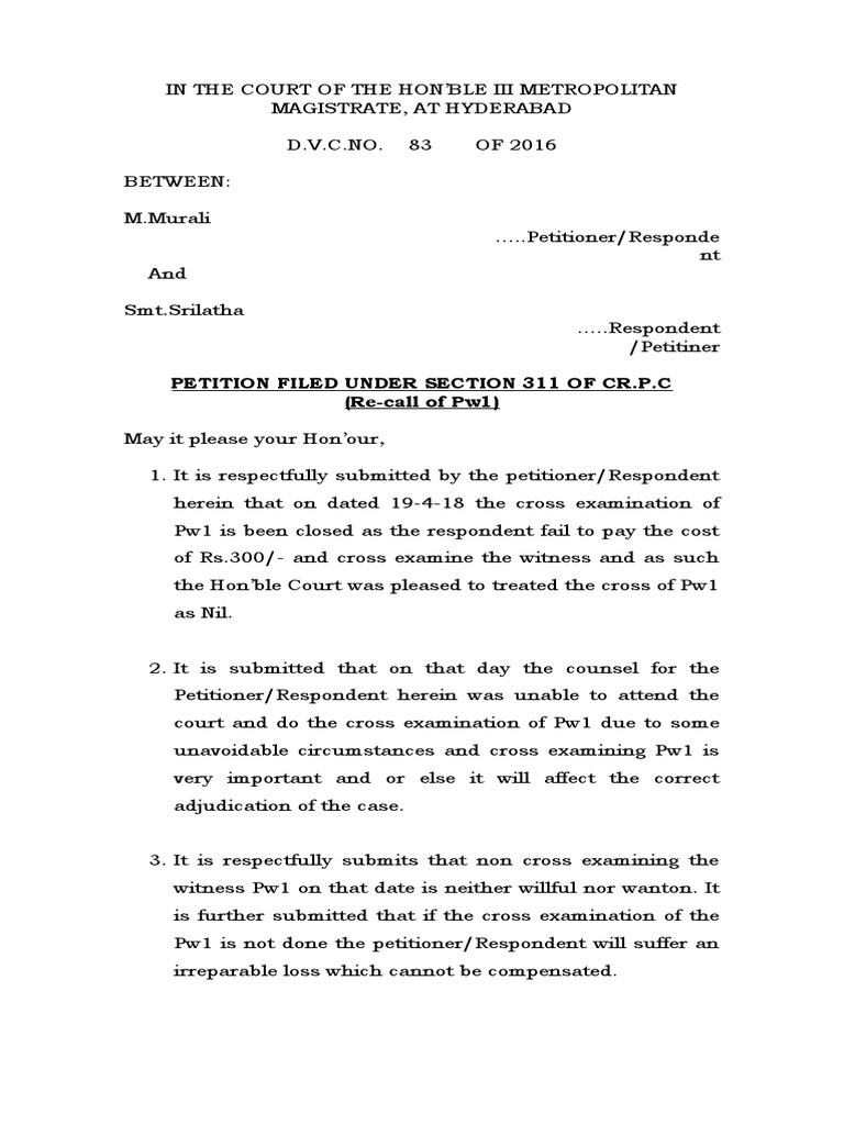 311 and Re Open of Murali 3mm | PDF | Political Law | Courts