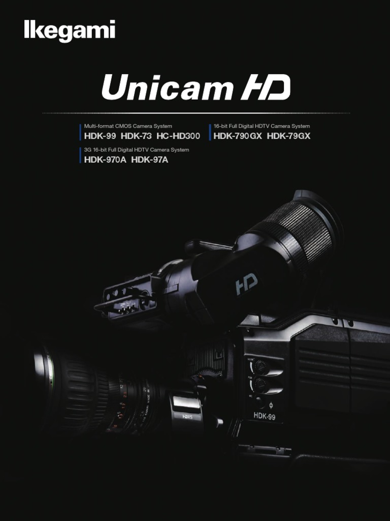 2018 Unicam HD Catalog Us 01 | PDF | High Definition Television | Video