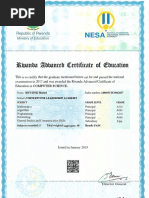 AUCA Fee Structure 2024 2025 ALL | PDF | Fee | Rwanda