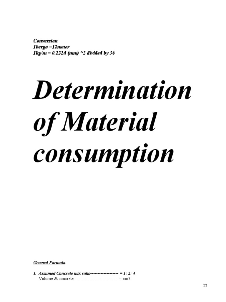General Formula | Download Free PDF | Plaster | Mortar (Masonry)