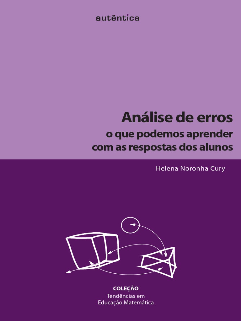 Análise de Erros - O Que Podemos Aprender Com As Respostas Dos Alunos | PDF | Aprendizado ...