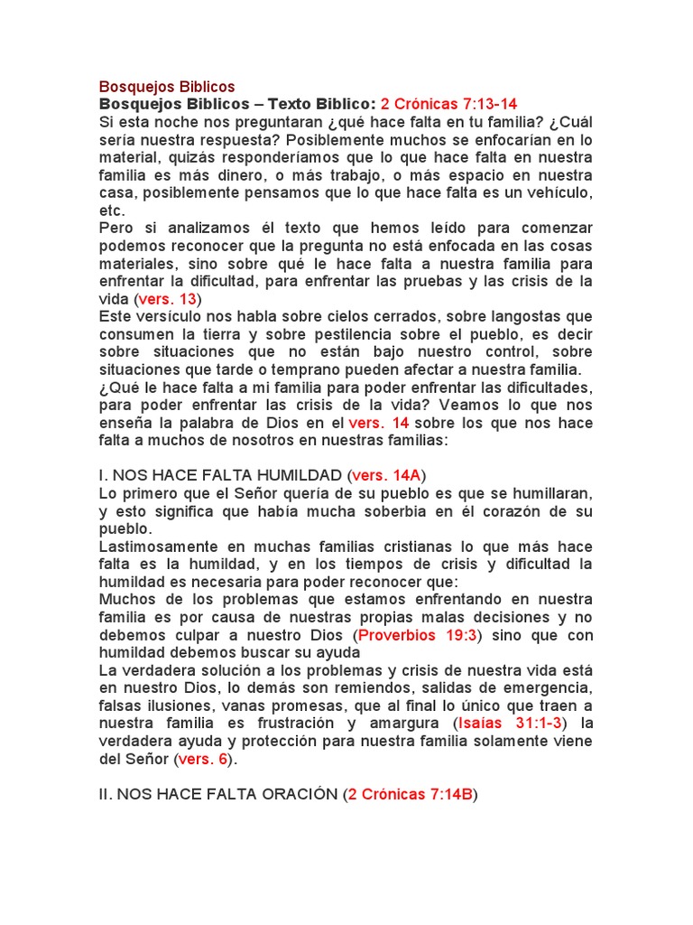 Tema La Familia | PDF | Oración | Amor