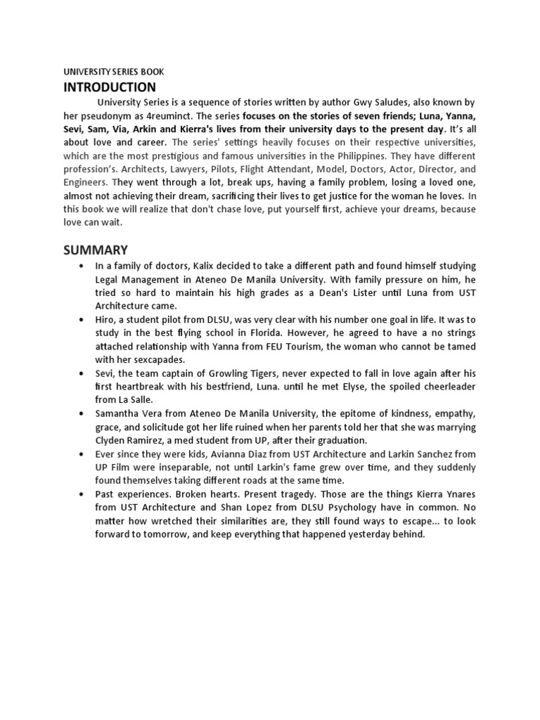 University Series Book | PDF