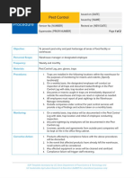 Pest Control Log Sheet 2024 | PDF