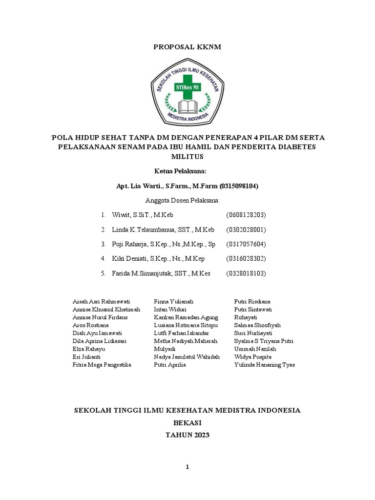 Proposal KKN Kel 03 Beres | PDF