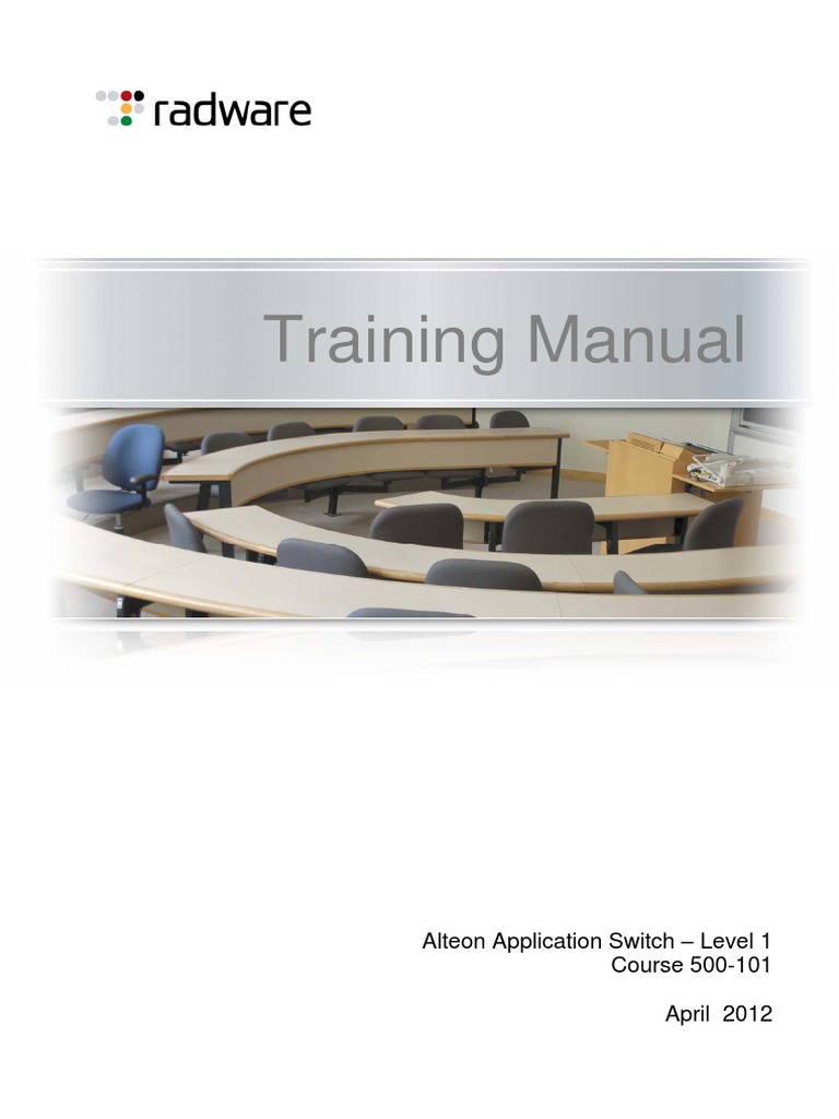 500-101 28+1 4 Alteon Level1 TrainingManual | PDF