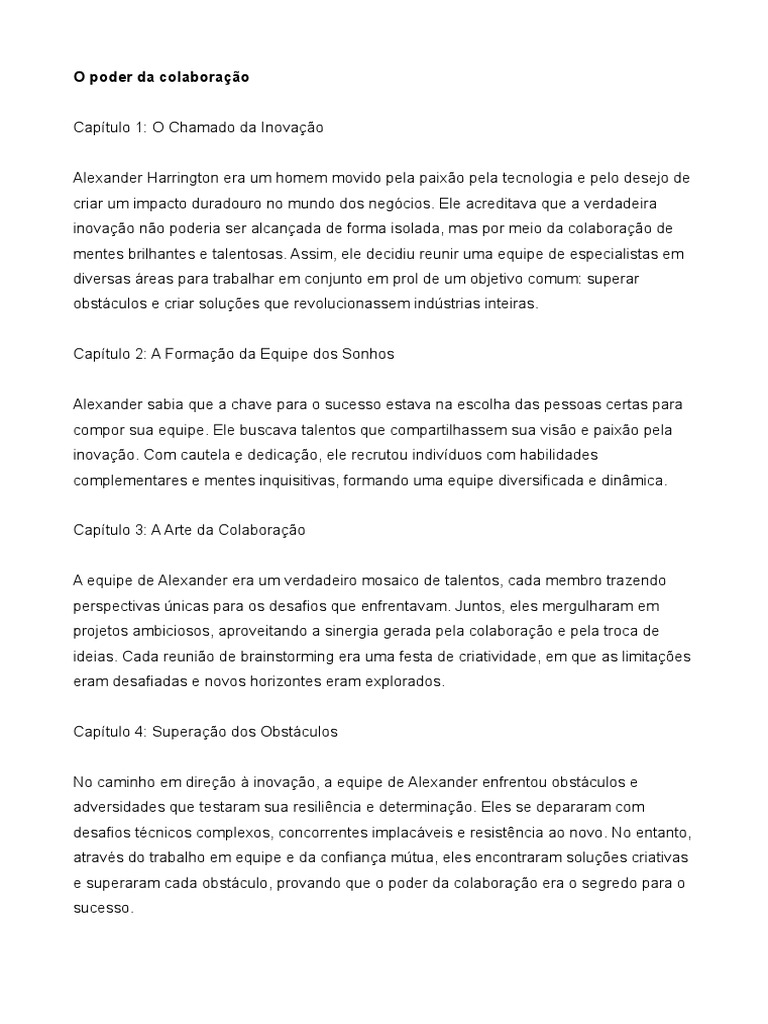 Contos de Alexander Harrington - O Poder Da Colaboração | PDF ...