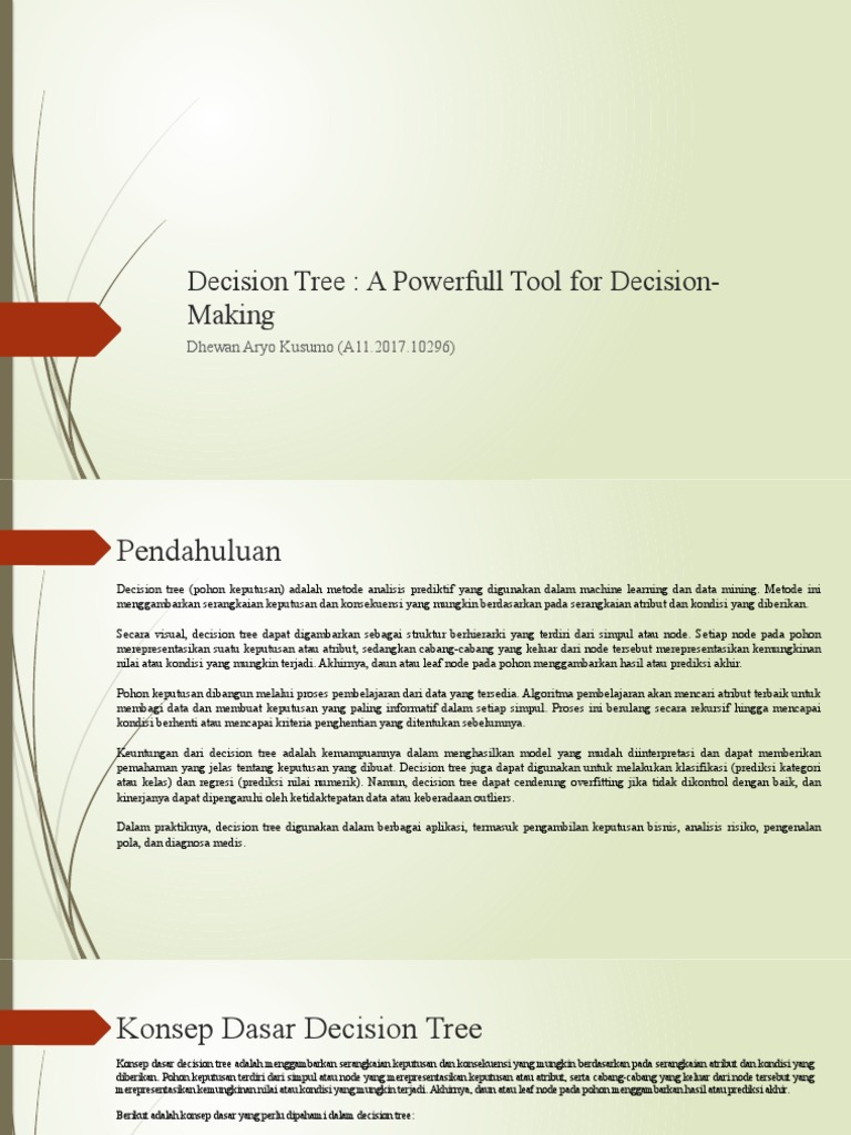 Decision Tree | PDF