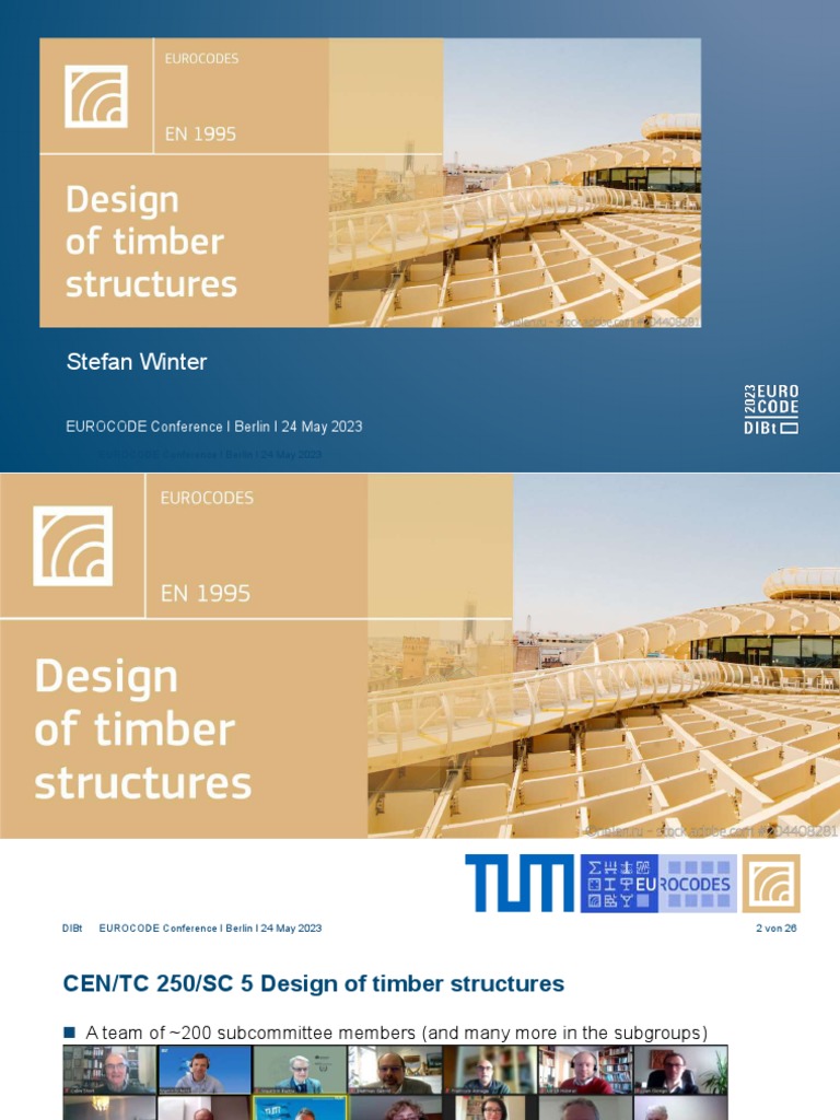 Eurocode Conference 2023 Winter Eurocode 5 | PDF