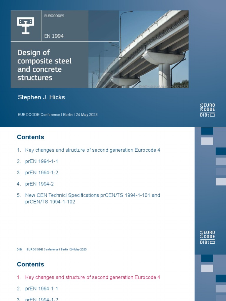 Key Updates in Eurocode 4 Standards | PDF