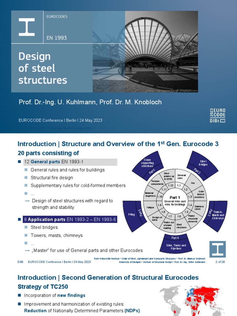 Eurocode 3: Steel Structure Design Overview | PDF | Physical Sciences ...