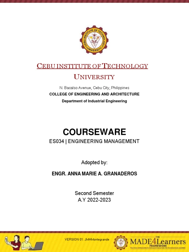 ES034 COURSEWARE - Decision Making Part 3 | PDF | Decision Making ...