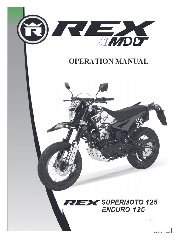 Manual Rex ENG | PDF | Battery Charger | Tire