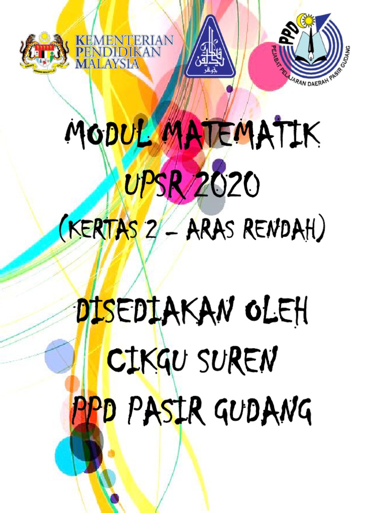Modul Upsr 2020 (Aras Rendah) | PDF