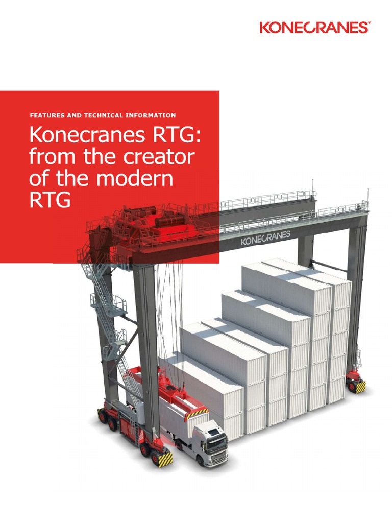 Konecranes RTG Typical Tech Spec EN_Final_EN | PDF