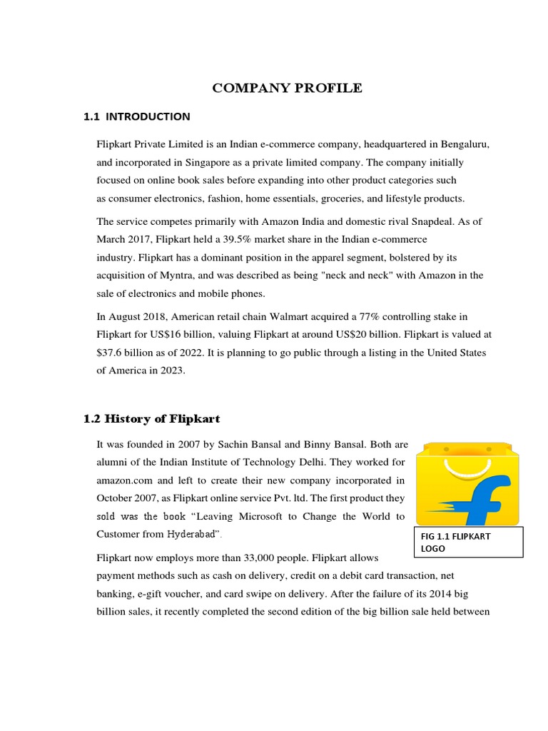 Chapter 1 Company Profile | PDF | Economies | Business