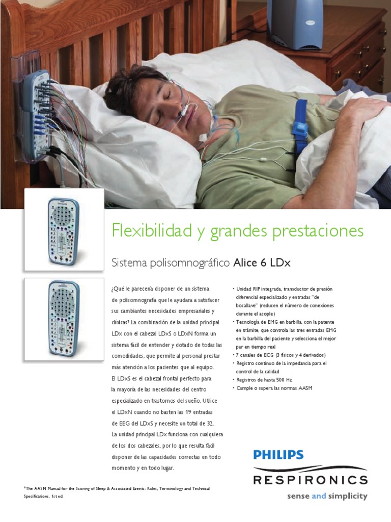 Sistema Polisomnografía Alice 6 LDx | PDF | Computación de 64 bits ...
