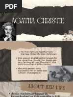Agatha Christie Webquest | PDF