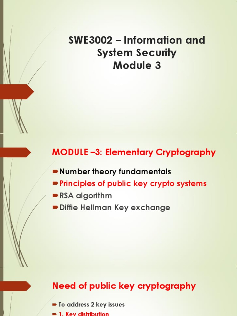 Module 3 Topic 2 Download Free Pdf Public Key Cryptography Key Cryptography 