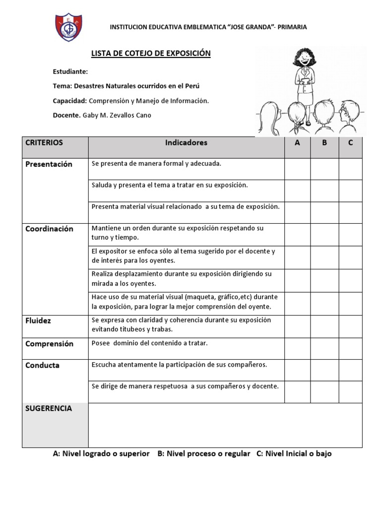 Lista de Cotejo de Lectura | PDF | Ciencia cognitiva | Cognición