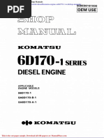 Hyundai Diesel Engine D4a d4d Shop Manual | PDF
