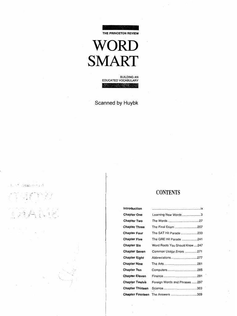 WordSmart I | PDF