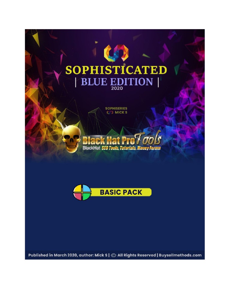 Sophisticated Blue Basic | PDF | Sales | Retail