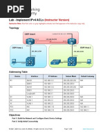 Answer Sheet - 6.8.2 Lab - Configure NAT For IPv4 | PDF | Ip Address | Computer Science