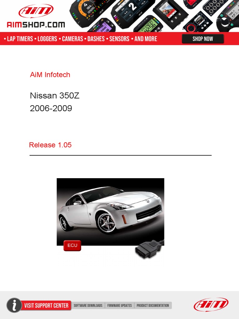 Nissan 350Z ECU Connection Guide | PDF | Manufactured Goods | Vehicles